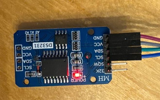 RTC DS3231 Real-Time-Clock with rechargeable battery - Institute of ...