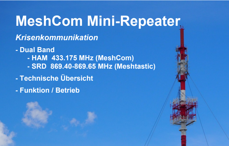 MeshCom Mini-Repeater – Institute of Citizen Science