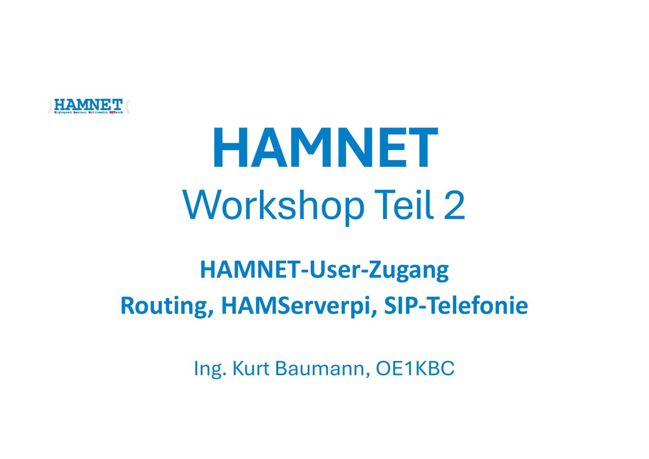 HAMNET - Institute of Citizen Science